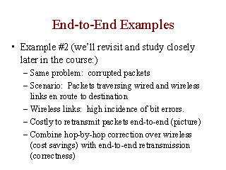 End-to-End Examples